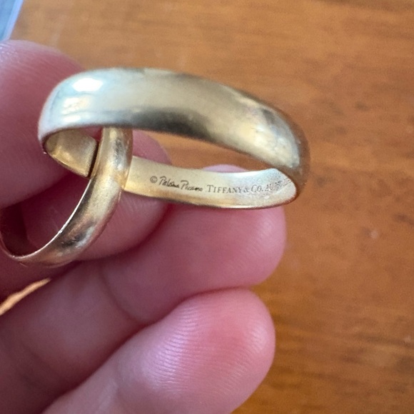 Tiffany & Co. | Jewelry | Tiffany Co Palomas Melody 8 Kt Gold Ringposh ...